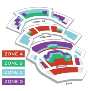 Kansas City Ballet Seating Charts - KC Ballet - Kauffman Center