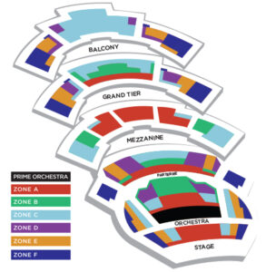 Kansas City Ballet Seating Charts - KC Ballet - Kauffman Center